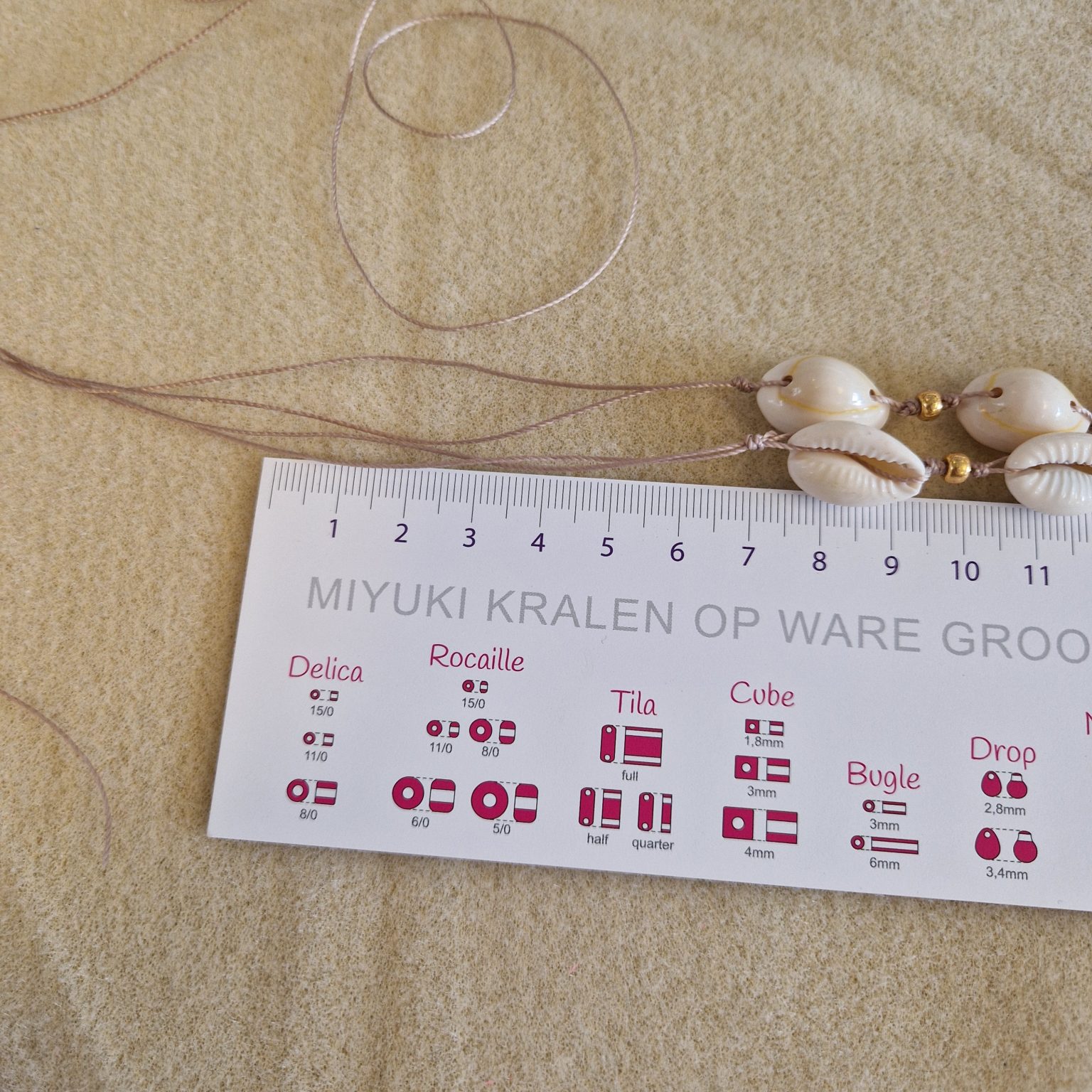 DIY kauri schelp armband - Creadream Blog