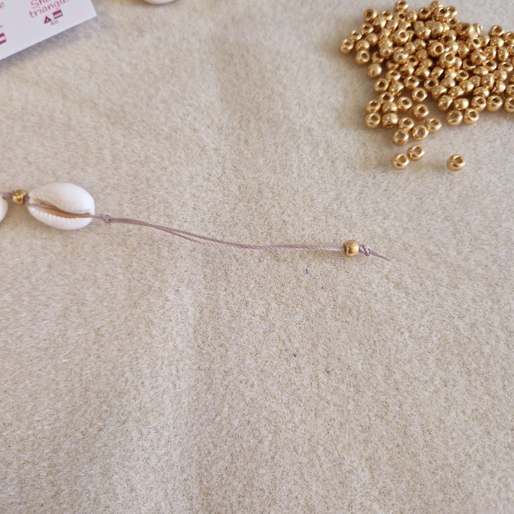 DIY kauri schelp armband - Creadream Blog